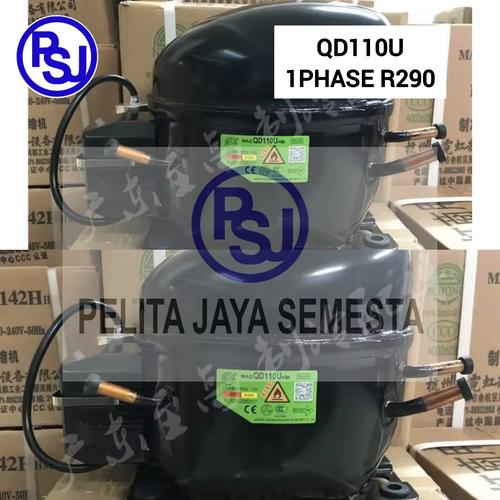 Jual Kompresor Nihong QD110U / Compressor Kulkas QD110U / R290 / Nihong QD110U / Kompresor ...