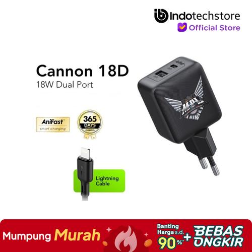 Jual Oraimo Charger x MPL Mobile Legends Dual Output 2A 18W Compact ...