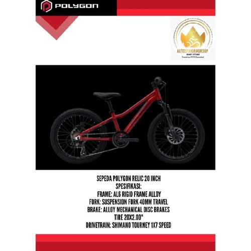 Jual Sepeda Polygon Relic 20 inch New Ready - GREEN OLD, 20 INCH - Kab ...