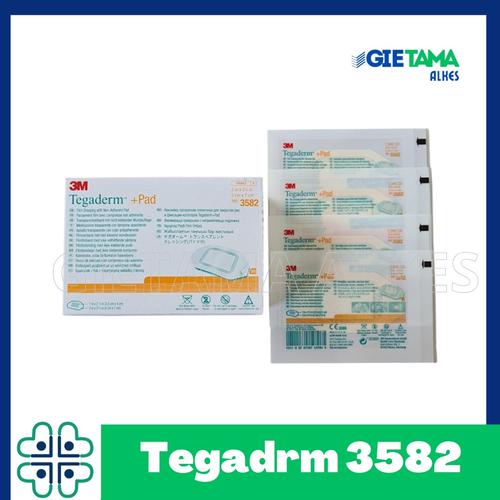 Jual 3M TEGADERM 3582 + PAD Tegaderm Plester Luka Transparan Tahan Air ...