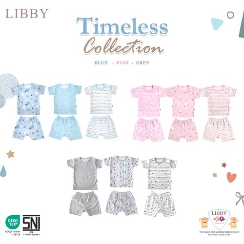 Jual LIBBY Setelan Piyama Oblong Pendek Anak Laki - Laki & Perempuan Motif Timeless Collection ...