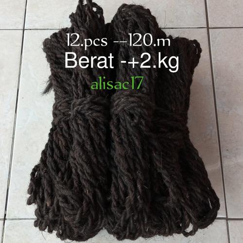 Jual Tali Ijuk Aren Hitam Tali Gazebo Tali Anggrek Tali Bambu Rambat ...