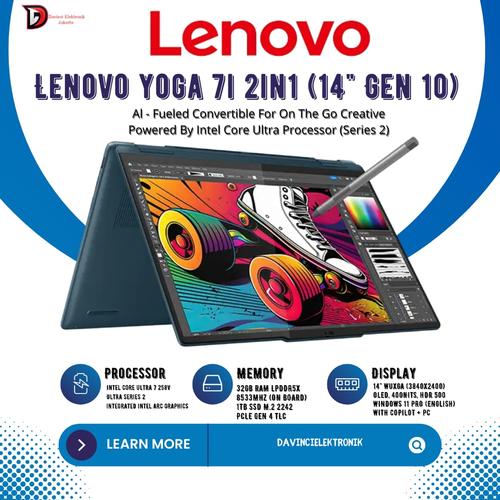 Jual LENOVO YOGA 9I 2-IN-1 AURA EDITION GEN 10 ULTRA 7 258V 32GB RAM ...
