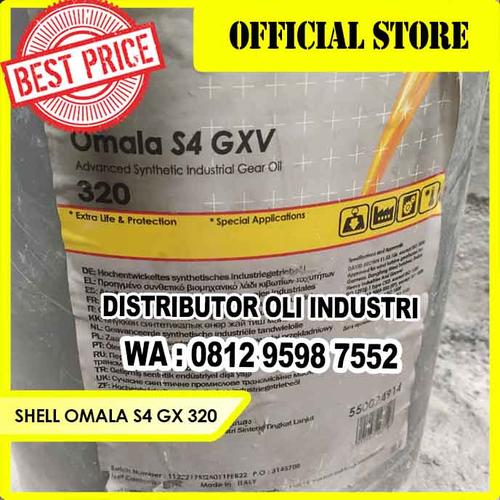 Jual SHELL OMALA S4 GX / GXV 320 ( Gear Oil PAO - 20 Liter ) - Kota ...