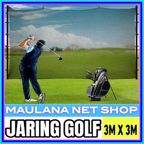 Jual Jaring Golf Driving Polyethylene 3m x 3m dengan Tali Tambang ...