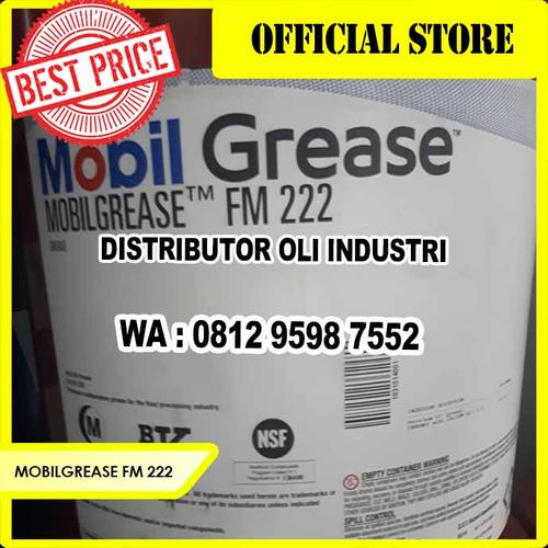 Jual MOBILGREASE FM 222 ( Synthetic Food Grade - CERTIFICATED ) - Kota ...