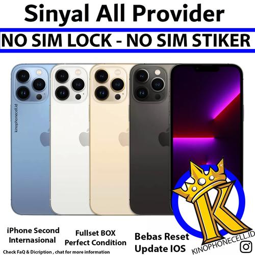 Jual iPhone 13 PRO 128GB 256GB 512GB 1TB Dual & Single Sim Apple 13 Pro - 13 PRO 512, (WIFI ONLY ...