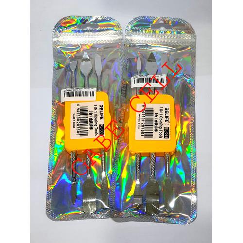 Jual ALAT CONGKEL OPEN TOOL/SPATULA 3IN1 PAKING BIRU BESI/RL-065 - Kota ...