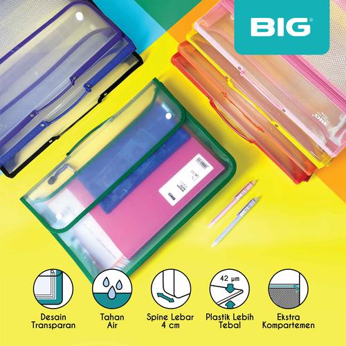 Jual School Bag BIG Map Kancing 2 Map Tenteng F4 Folio MF-7010 - Ungu - Kota Surabaya - BIG ...