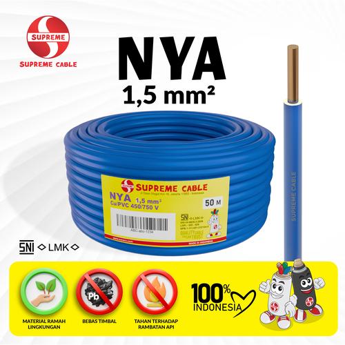 Promo SUPREME CABLE - Kabel Listrik Tunggal Tembaga Murni - NYA 1.5 mm ...