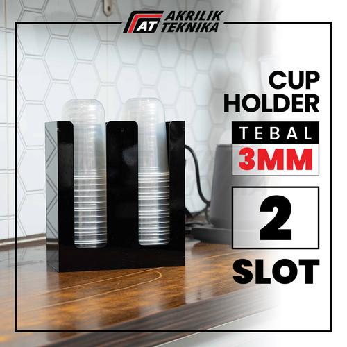 Jual RAK / RACK / DISPENSER / ORGANIZER PAPER CUP COFFEE CUP 9 OZ 2 ...
