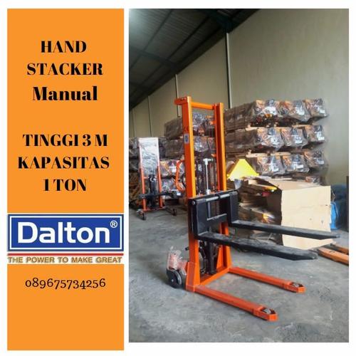 Jual HAND STACKER MANUAL DALTON WRSD/HSA 10-30 TINGGI 3 M KAPASITAS 1 ...
