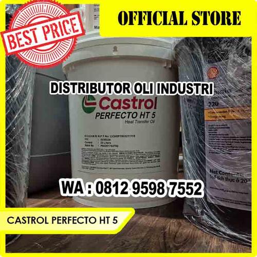 Jual CASTROL PERFECTO HT 5 ( Premium Heat Transfer Oil ) - Kota ...