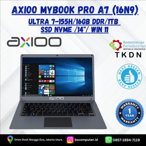 Jual AXIOO Notebook MyBook Pro A7 (16N9) Ultra 7-155H 16GB DDR/1TB SSD ...
