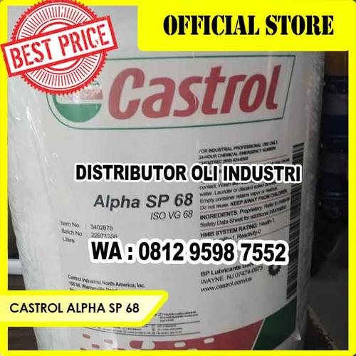 Jual CASTROL ALPHA SP 68 - ( GEAR OIL ISO VG 68 ) - Kota Tangerang ...