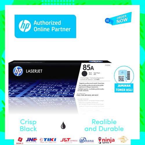 Jual Toner Hp 85A Black Original Laserjet Cartridge CE285A - Jakarta ...