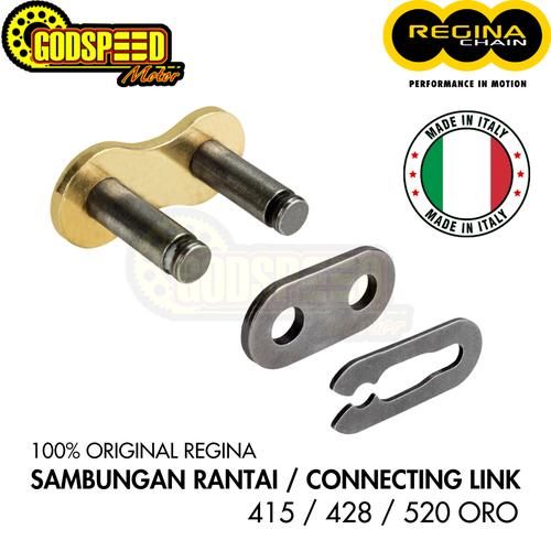 Jual REGINA SAMBUNGAN RANTAI CONNECTING LINK CLIP 415 428 520 ORO URBAN ...