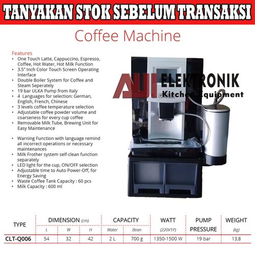 Jual Getra CLT-Q006 Professional Coffee Machine/mesin pembuat kopi ...