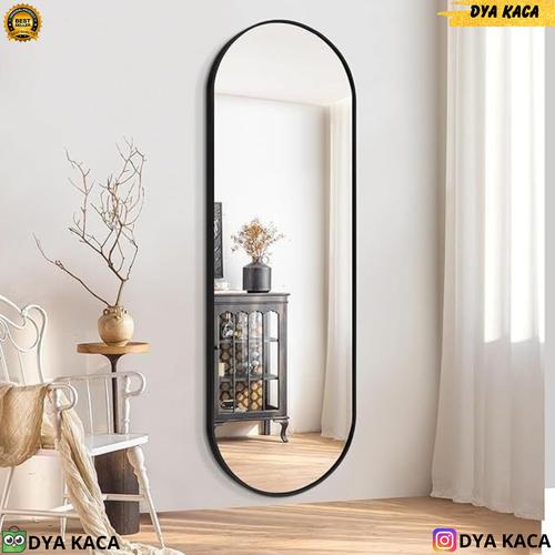 Jual Cermin Kamar Mandi / Cermin Wastafel / Cermin Dinding Oval Frame ...