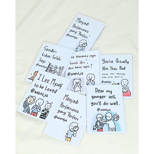 Jual Mini Zine Kesehatan Mental Vol 1 - Wantja Mental Health Doodles ...