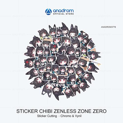 Jual Sticker Chibi Hoshimi Miyabi - Zenless Zone Zero | Sticker ...