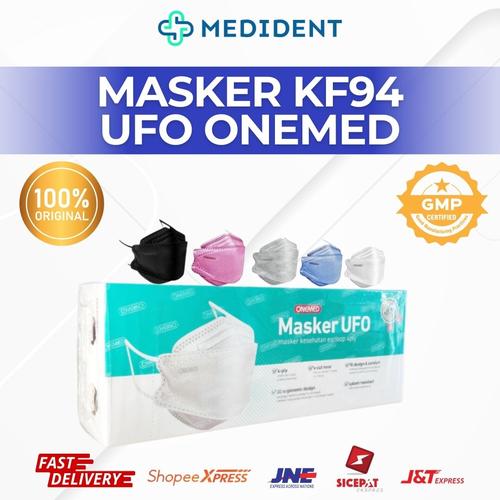 Jual Masker UFO Onemed / Masker KF94 Onemed 4ply / Masker UFO Onemed ...