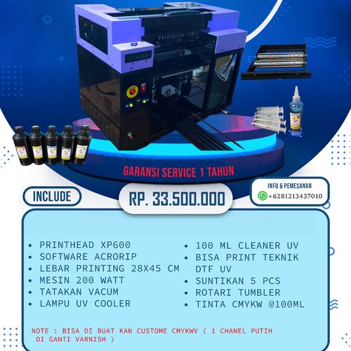 Jual Paket Printer TSR UV A3 - Kab. Bekasi - IB DTG & DTF | Tokopedia