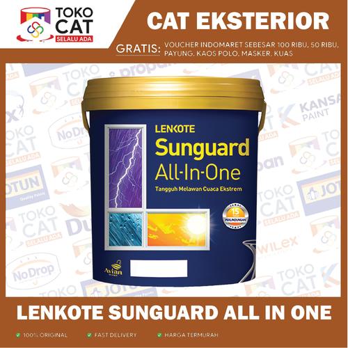 Jual Cat Tembok Eksterior| Avian Lenkote Sunguard All In 1 Warna Putih ...