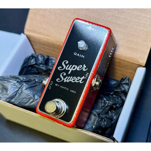 Jual Xotic Super Sweet Booster Mini Boost Pedal Kota Batam Pickomtech Hardware Tokopedia