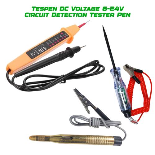 Jual Tespen Tegangan DC 6-12-24V Tester Kabel Listrik Aki Putus Test ...
