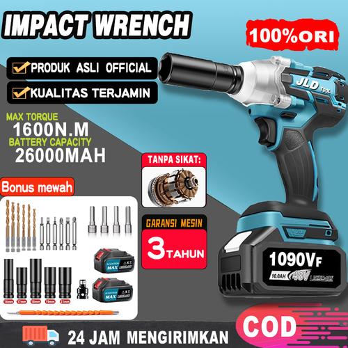 Promo JLD 1090V/588V CORDLESS IMPACT WRENCH BRUSHLESS - 1090V+2B+SET ...