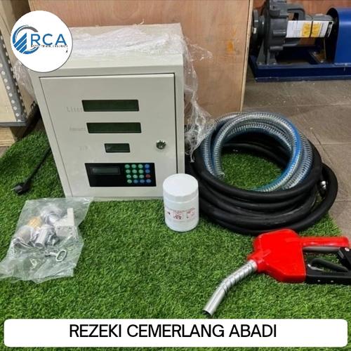 Jual pompa transfer bbm digital flowmeter solar digital set Pompa solar ...