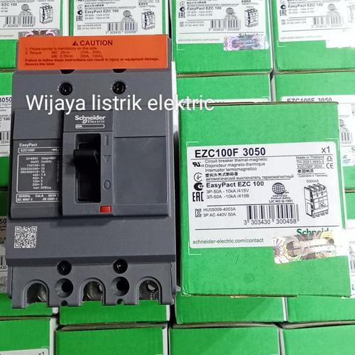 Jual mccb 30a 3p Schneider ezc100f 3030 breaker 30a original - Jakarta ...