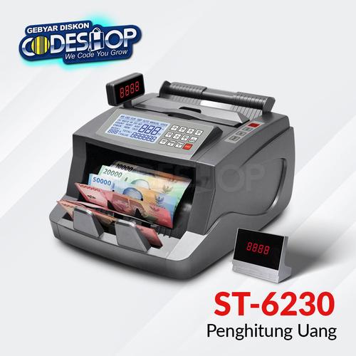 Jual Mesin Pengitung & Deteksi Uang Cashtek ST-6230 Money Bill Counter ...