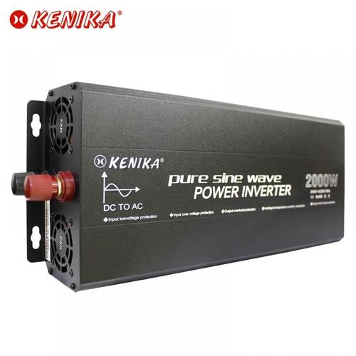 Jual ** Kenika 2000W Power Inverter Pure Sine Wave 12V 24V 48V DC to AC ...