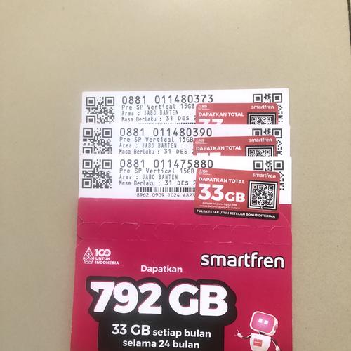 Jual Kartu Smartfren Segel Bonus 15gb - Kab. Gresik - Panda Mart & Workspace | Tokopedia