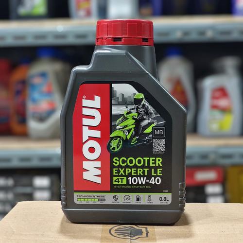 Jual OLI MOTUL SCOOTER EXPERT LE 10W40 800ML OLI MOTOR MATIC 100% ASLI ...