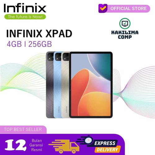 Promo INFINIX XPAD 4GB 256GB WIFI - 7000MAH - GARANSI RESMI - BLUE ...