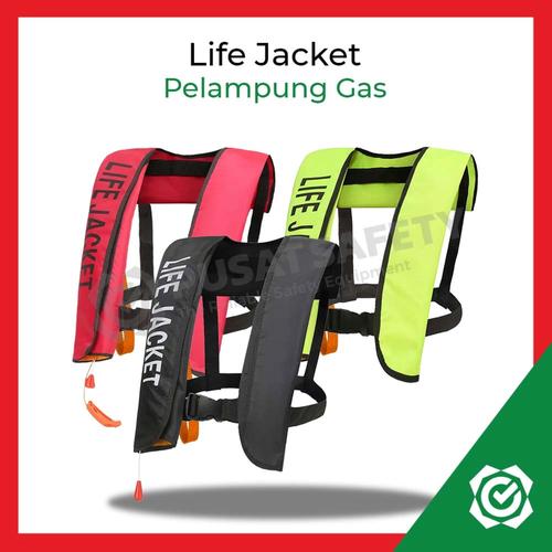 Jual Jaket Pelampung Renang Life Jacket - Merah - Jakarta Barat - Pusat ...