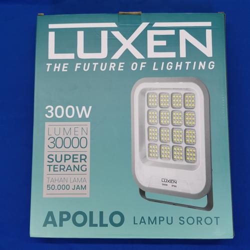 Jual Lampu Tembak Kap Sorot LED 300W Watt IP66 Slim LED Flood Light ...
