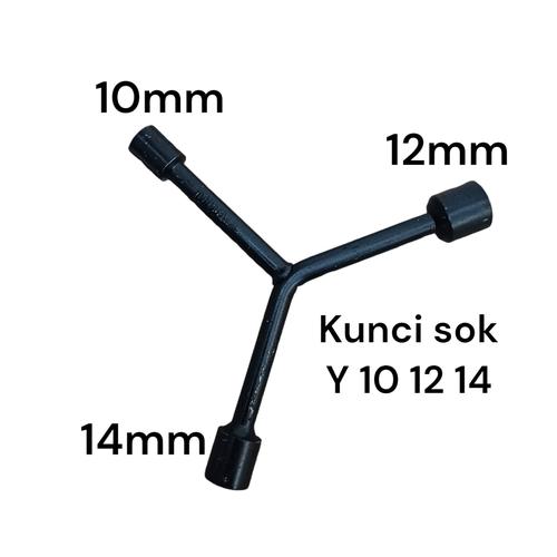 Jual Kunci Sok Y 10mm 12mm 14mm Y Type Socket Shock - Kab. Tangerang ...