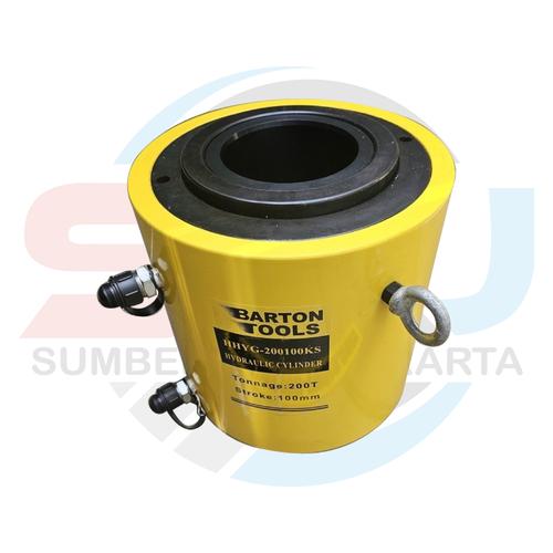 Jual Double 200T 100mm Hollow Plunger Stroke Hydraulic Cylinder BARTON - Jakarta Barat - SUMBER ...