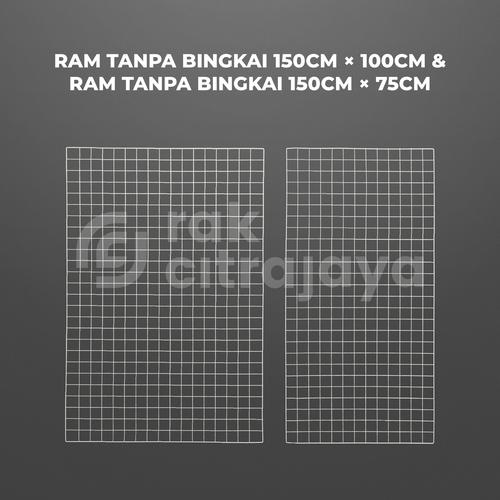Promo 115cm x 75cm | 95cm x 45cm | RAM JARING TANPA BINGKAI DINDING ...