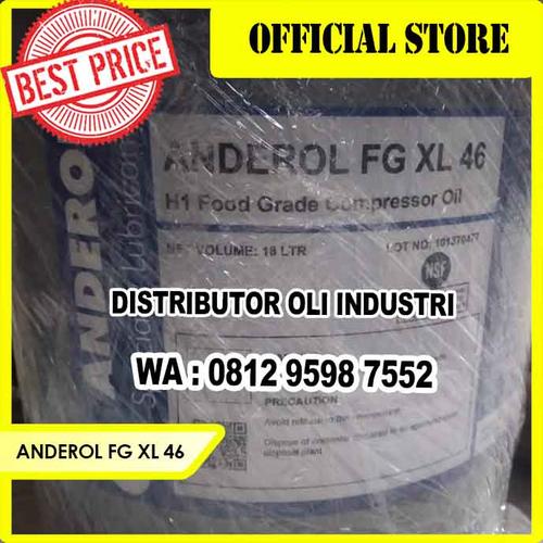 Jual ANDEROL FG XL 46 - OLI COMPRESSOR FOOD GRADE - 5 Liter - Kota ...