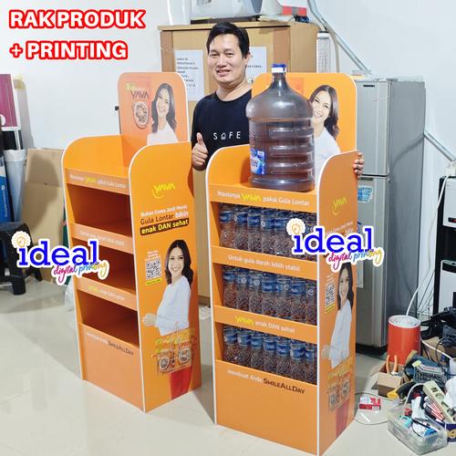 Jual Rak Produk printing / Rak display Custom / Rak Promosi pameran ...