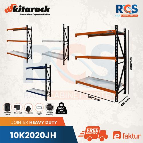 Jual Rak Gudang Besi 1 Ton 2 Meter P 2M Rack Gudang 4 Susun Jointer ...