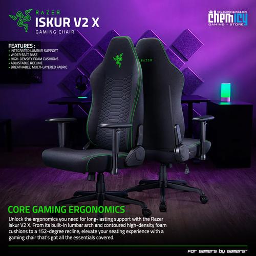 Jual Razer Iskur V2 X Ergonomic Premium Gaming Chair / Kursi Gaming ...