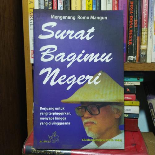 Jual Biografi mengenang Romo Mangun- Surat Bagimu Negeri - Kota ...