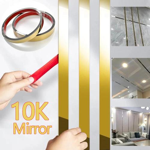 Jual List Plat Strip Mirror Gold / List Plat Strip Stiker Gold / List ...