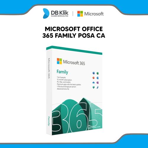 Promo Microsoft Office 365 Family POSA CA (Up to 6 People) 6GQ-00083.EC ...